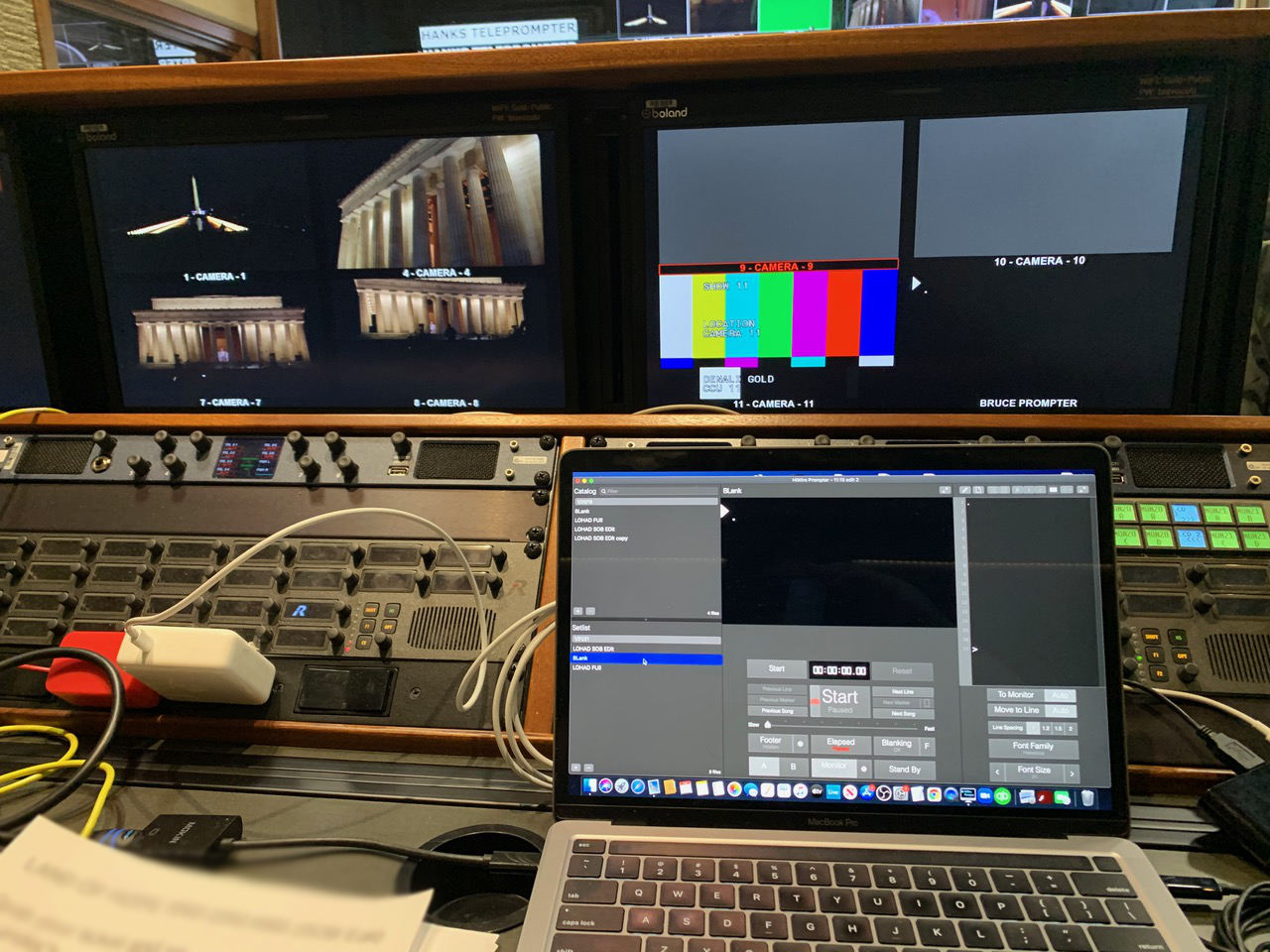 HiWire Prompter - Teleprompter Concert Software
